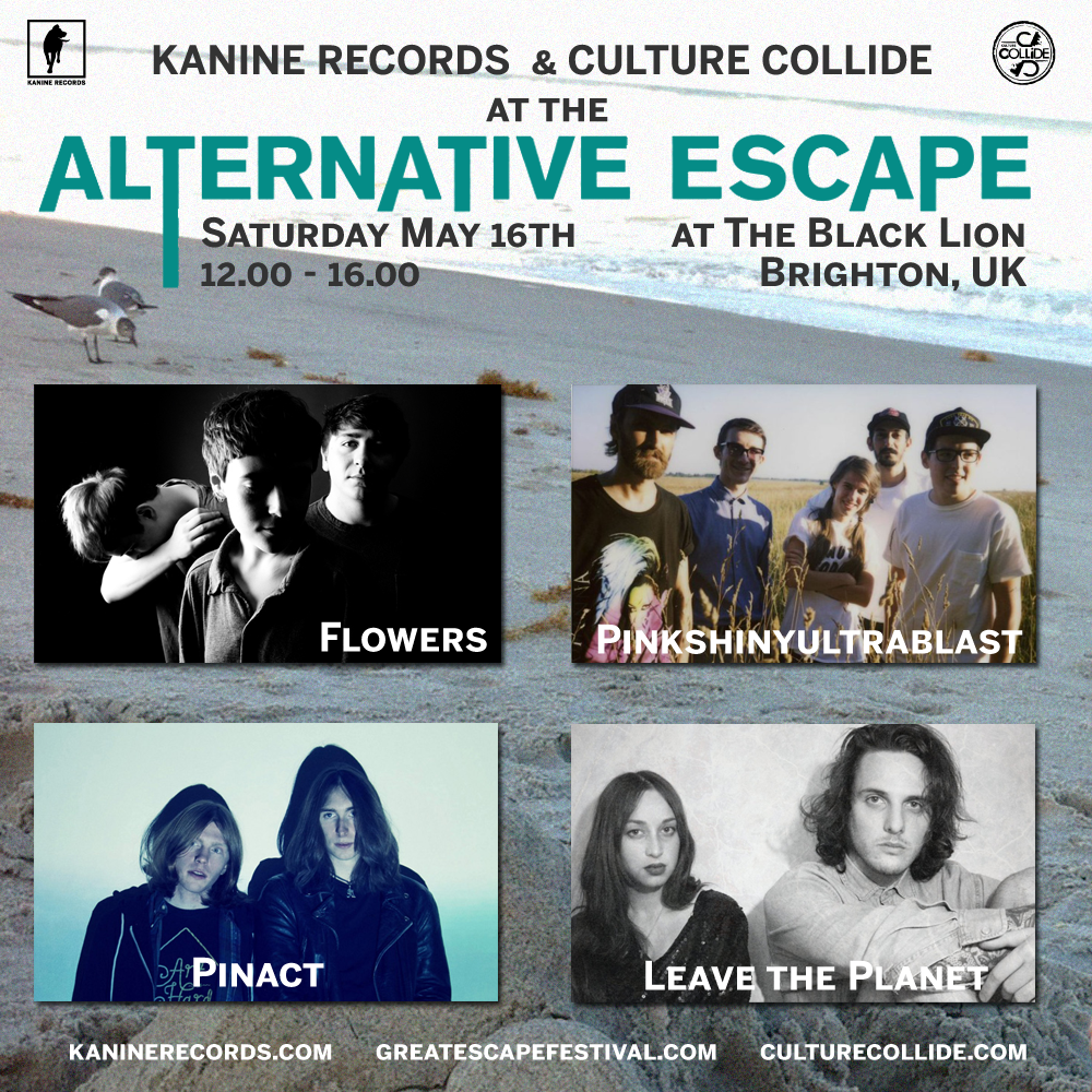 Kanine Records » Kanine at the Alternative Great Escape - Saturday May 16th